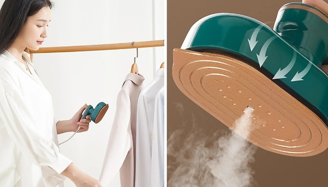 Mini Portable Garment Steamer - 2 Colours