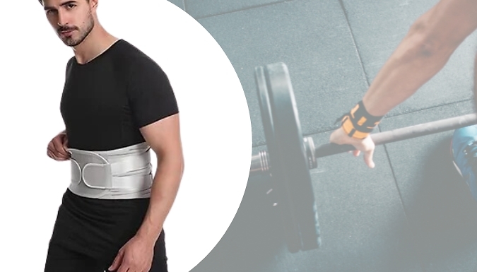 Sports Steel-Spring Back Support Belt - 5 Sizes