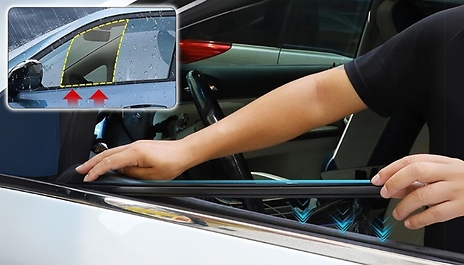 2-Pack Car Side Window Rubber Blades