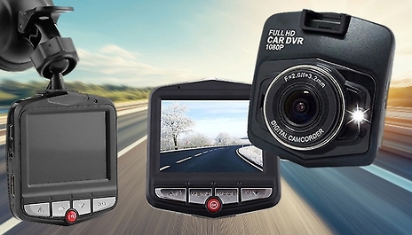 DashView HD Car Dash Camera with Night Vision - Optional 32GB SD Card