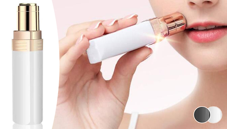 Compact Battery Powered Facial Hair Remover - 2 Colours