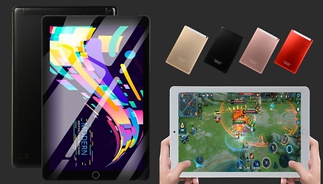 Dual SIM Tablet PC 10.1-Inch - with Optional Case & Keyboard!