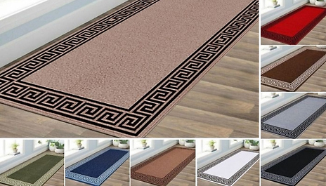 Stylish Non-Slip Doormat or Runner - 11 Colours, 8 Sizes!