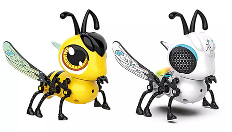 Mini Induction Robo Bug with Light & Sound - 2 Colours