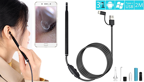 USB Ear Canal Endoscope Viewing Camera