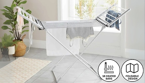 Quest Energy Efficient Electric Heated Clothes Airer