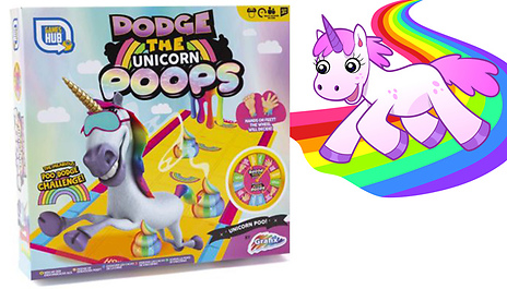 Dodge The Unicorn Poop Game