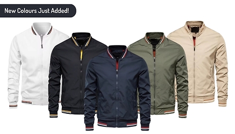 The Carter Jacket - 5 Colours, Sizes S to 4XL