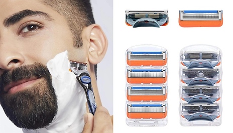 Replacement Razor Blades Compatible with Gillette Fusion