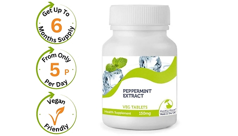 Digestive Aid Peppermint Extract Tablets