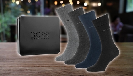 Hugo Boss Sock Gift Set - 4 Pairs!
